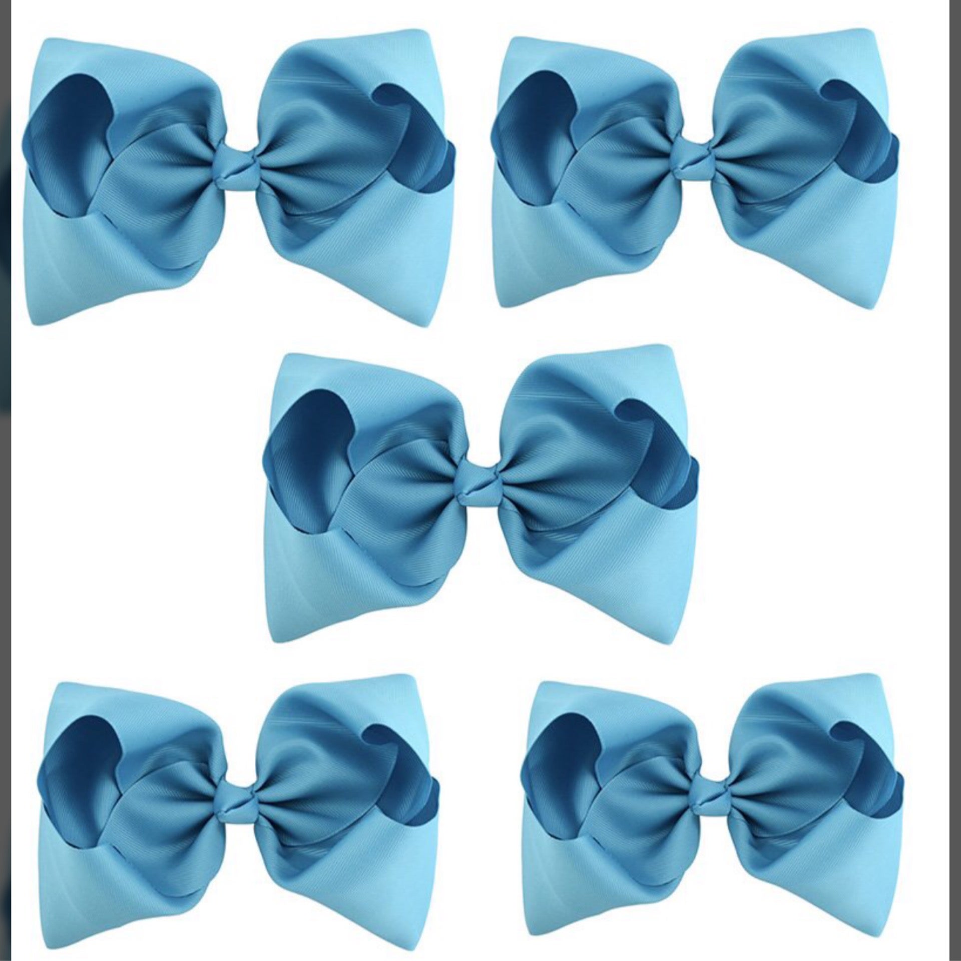 Light Blue Hair Bow